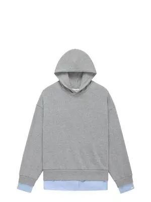 WE-AR4 Layered Hoodie - Grey