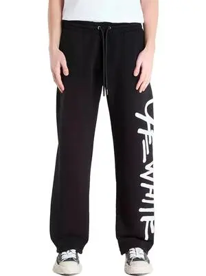 Off-White Logo-print Track Pants - Black