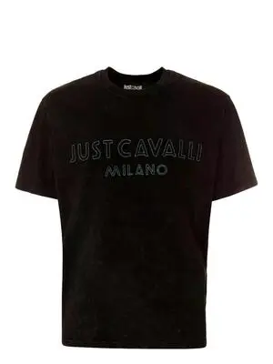 Just Cavalli Round-neck T-shirt - Black