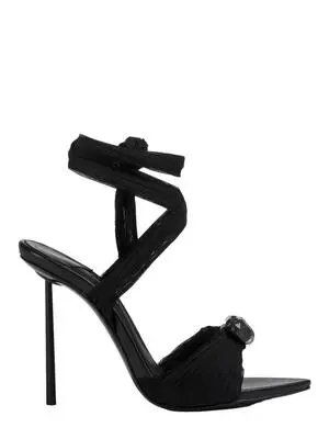 LE SILLA Embellished Sandals - Black