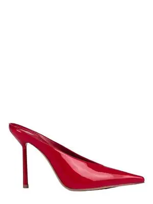 LE SILLA Clivage Heeled Mules - Red
