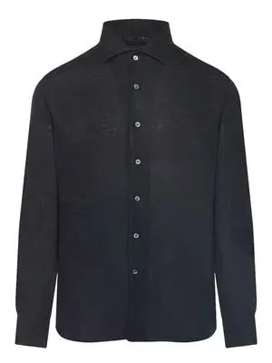 Corneliani Buttoned Shirt - Black