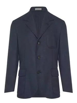 Corneliani Textured Blazer - Blue