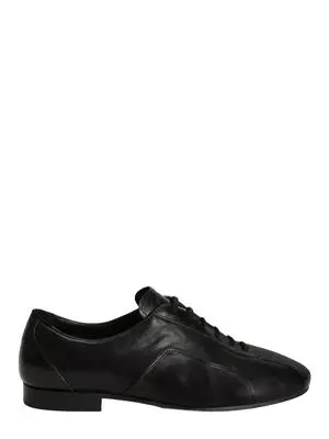 JIL SANDER Leather Oxford Shoes - Black