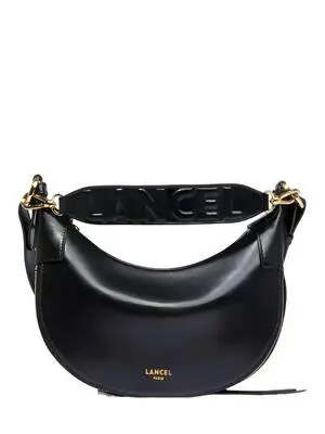 LANCEL Leather Shoulder Bag - Black