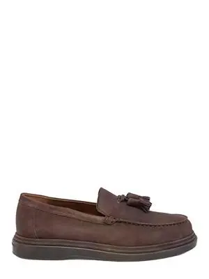 Fratelli Rossetti Tassel-detail Leather Loafers - Brown
