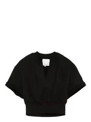 3.1 Phillip Lim Cropped Top - Black
