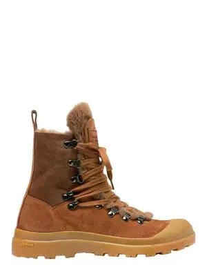 Officine Creative Pallet Lace-up Boots - Brown