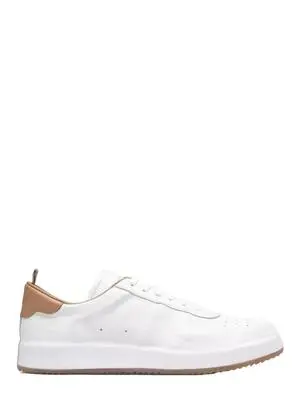 Officine Creative Leather Sneakers - White