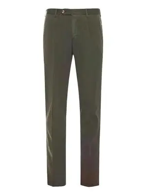 PT TORINO Belt Loops Trousers - Green