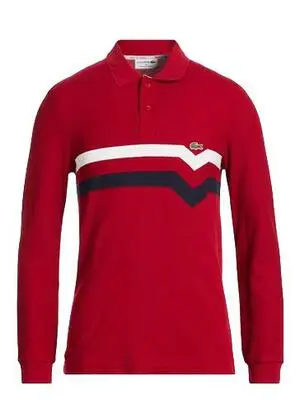 Lacoste Polo Shirt Size Cotton - Red