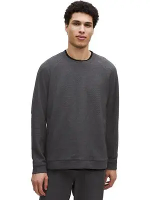 Lululemon Ease The Day Crewneck - Heathered Black/black