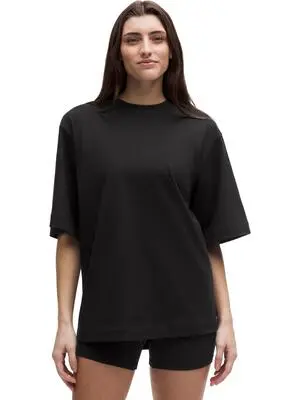 Lululemon Heavyweight Cotton Oversized T-shirt - Black