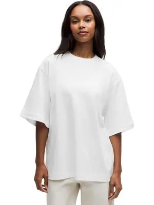 Lululemon Heavyweight Cotton Oversized T-shirt - White