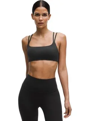 Lululemon Like A Cloud Double-strap Bra - Black