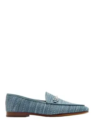 Sam Edelman Loraine Metal Trim Loafers - Blue