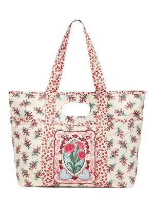 Agua Bendita Anna Cherish Embroidered Tote Bag - Multi