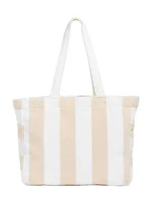 WEEZIE Looped Terry Beach Tote