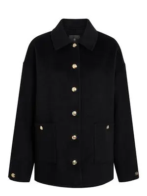 ANINE BING Luca Wool And Cashmere-Blend Jacket