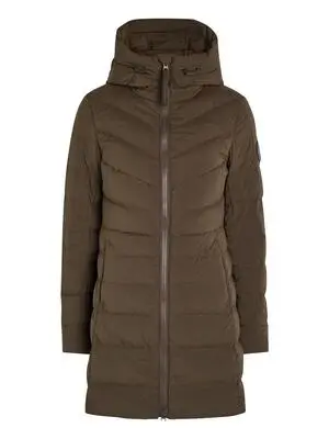 Canada Goose Clair Hooded Padded Shell Coat - Brown