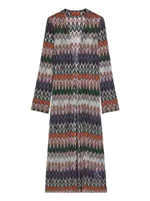 MISSONI Chevron Fine-Knit Cardigan