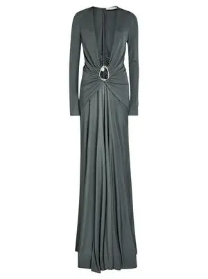 Christopher Esber Orica Cut-out Jersey Maxi Dress - Blue