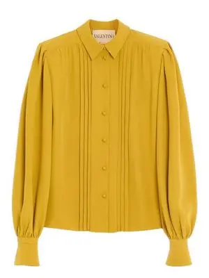 Valentino Garavani Cady Couture Shirt - Yellow
