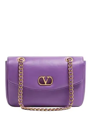 Valentino Garavani Djuna Medium Chain Bag - Purple