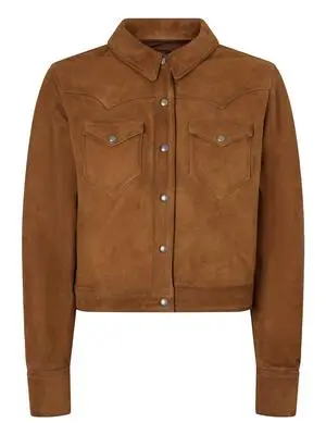 Ralph Lauren Suede Jacket - Brown