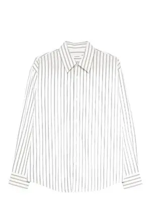 Sandro Striped-pattern Button Shirt - White