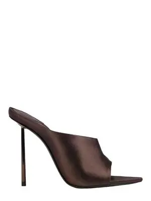 LE SILLA 120mm Futura Mules - Brown