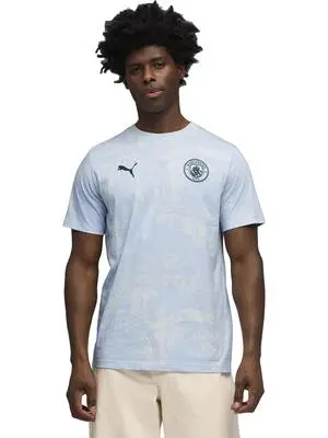PUMA Manchester City Ftblculture Printed T-shirt - Blue