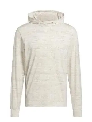Adidas Printed Lightweight Performance Hoodie Alumina Putty Beige