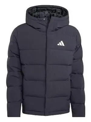Adidas Helionic Climawarm Hooded Down Jacket - Black