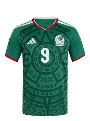 Adidas Mexico 26 Home Raul Jersey - Bold Green/soccr/mxs