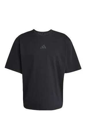 Adidas Primelift Workout Oversize Tee Shirt Black