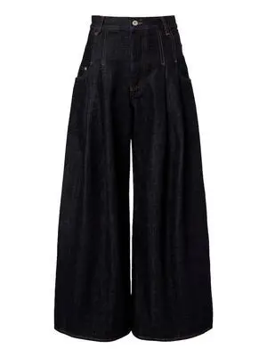 Jacquemus Souro Wide-leg Jeans - Blue