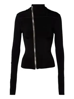 Rick Owens Lilies Gary Jersey Jacket - Black