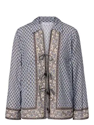 VERONICA BEARD Eva Printed Blouse