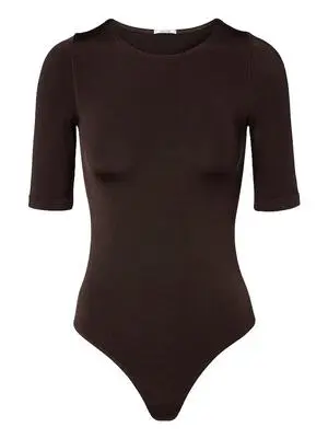 Wolford Bahamas Bodysuit - Brown