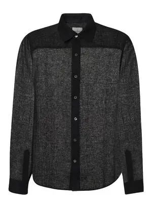 Le Kasha Dewas Linen Shirt - Black