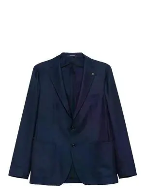 Tagliatore Patch-pocket Blazer - Blue