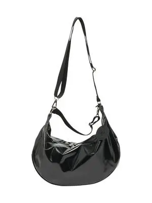 JACK GOMME Charlie Demi Moon Bag - Black