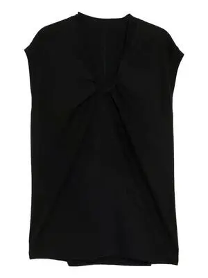 LESS Bowknot T-shirt - Black