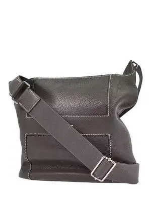 Hermès 1994 Goodnews Pm Shoulder Bag - Grey