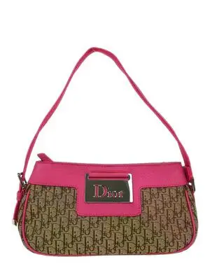 Dior 2005 Trotter Canvas Tote Bag - Brown