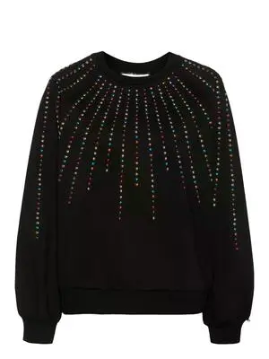 NISSA Stud-embellished Jumper - Black