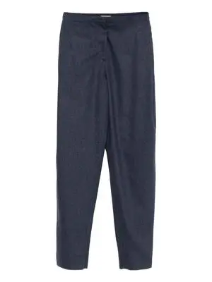 Emporio Armani Straight-leg Trousers - Blue