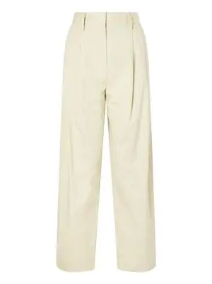Proenza Schouler White Label Taya Pleated Pants - Yellow