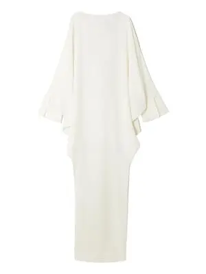 TALLER MARMO Truman Draped Gown Neutrals